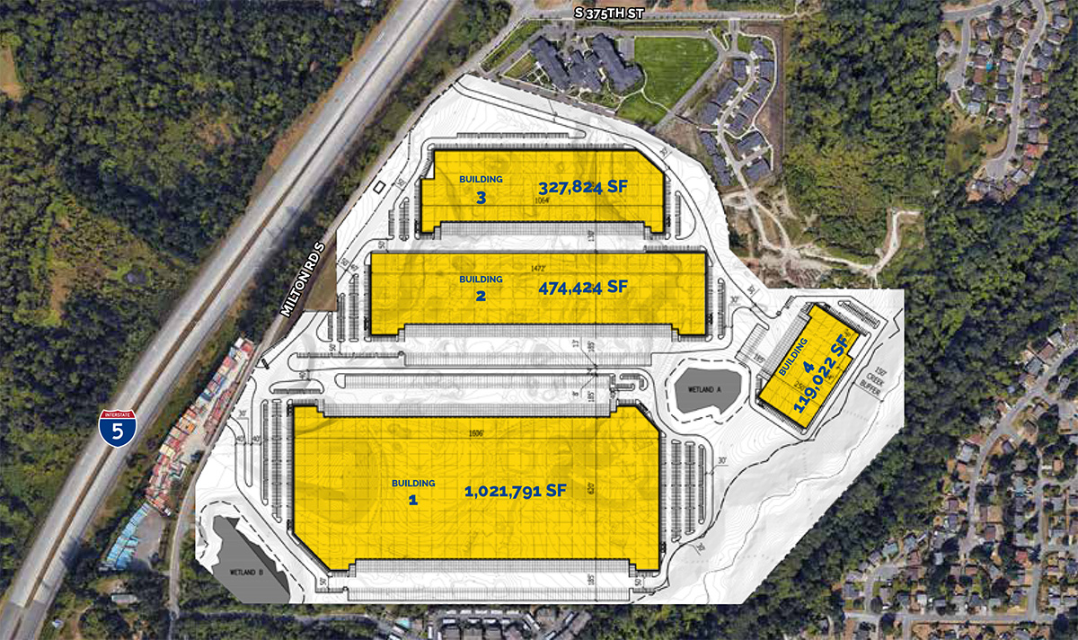 Bridgepoint I-5 Seattle | New industrial development for lease
